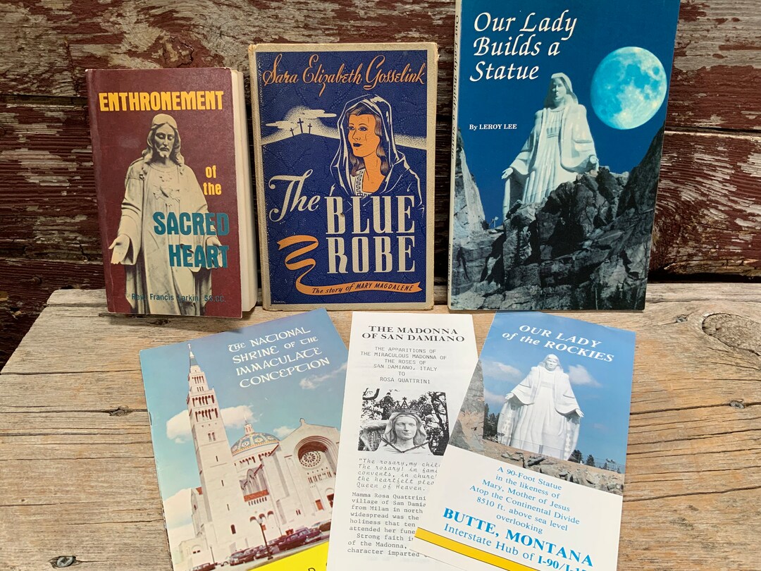 Religious Book Bundle! Enthronement Madonna Butte Montana Author Signed ...