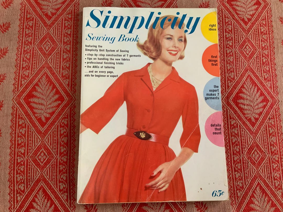 Simplicity 1962 Sewing Book Unit Step by Step Tailoring Finishing ...