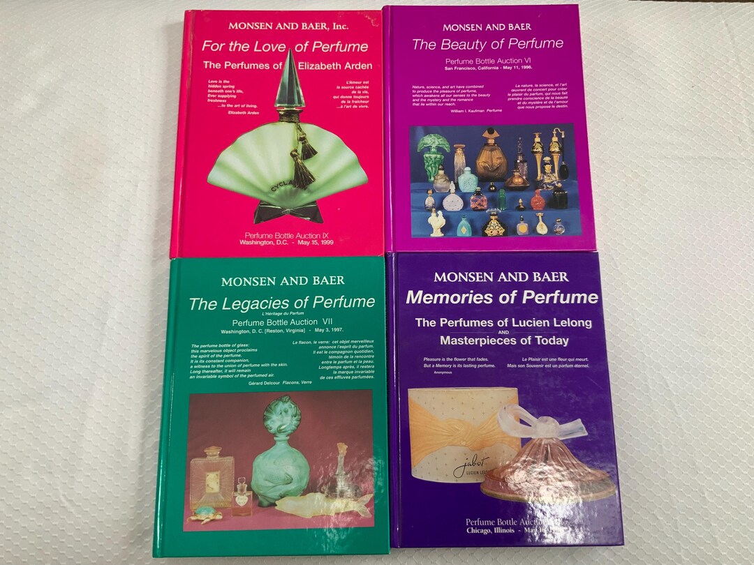 Perfume Bundle of 4 Books Auction Monson and Baer 1990’s Realized ...