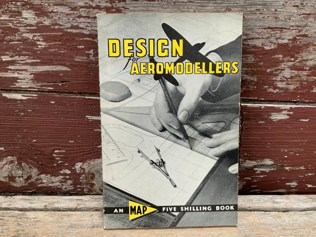 1955 Design for Aeromodellers Book Building Airplanes United Kingdom ...