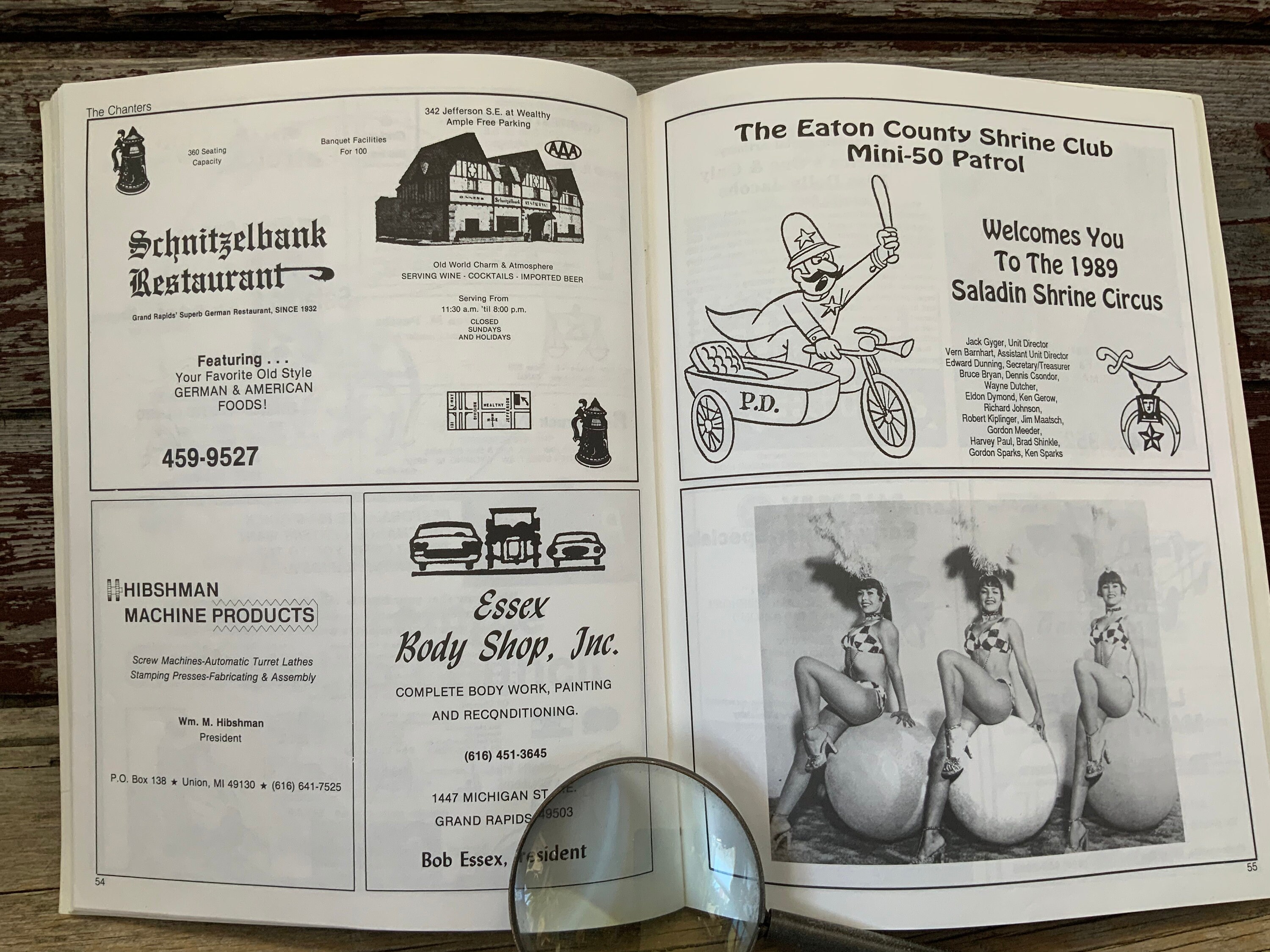 Set of Vintage Saladin Shrine Circus Programs 1980s Trapeze - Etsy