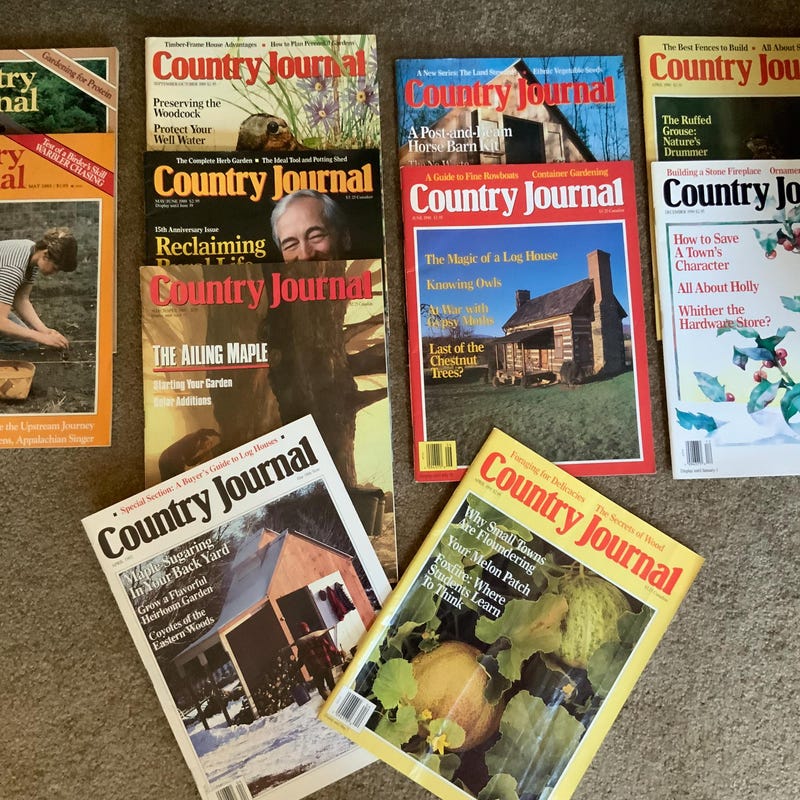 Living the Country Life Magazine - Etsy