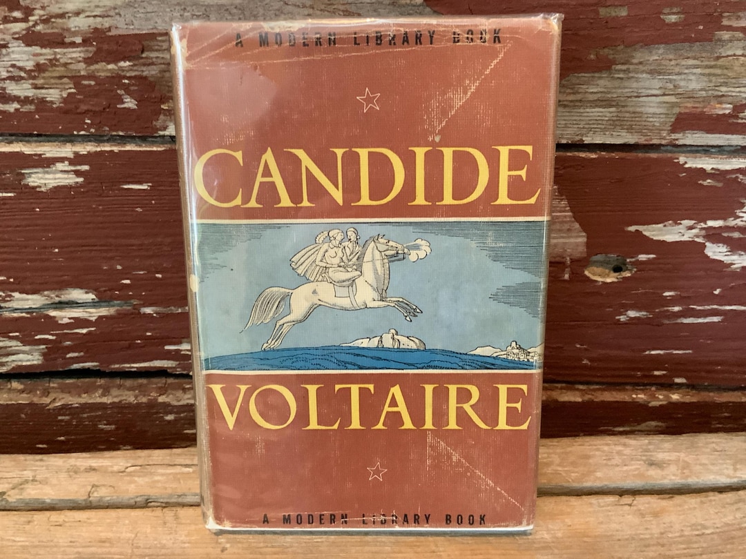 Candide by Voltaire 1930’s Modern Library Edition Satirical Philosophic ...