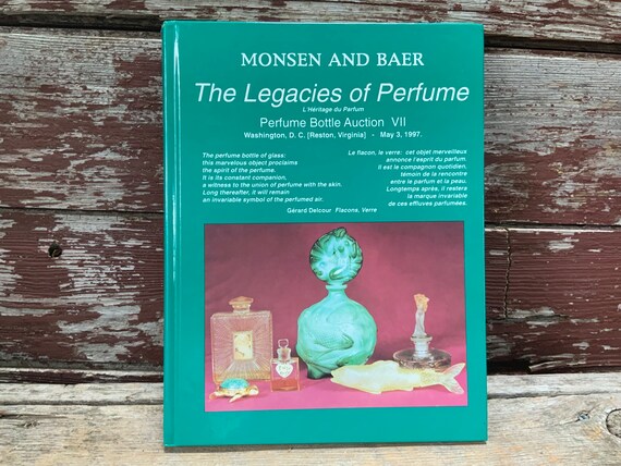 The Legacies of Perfume 1997 Monsen and Baer Perfume Bottle - Etsy