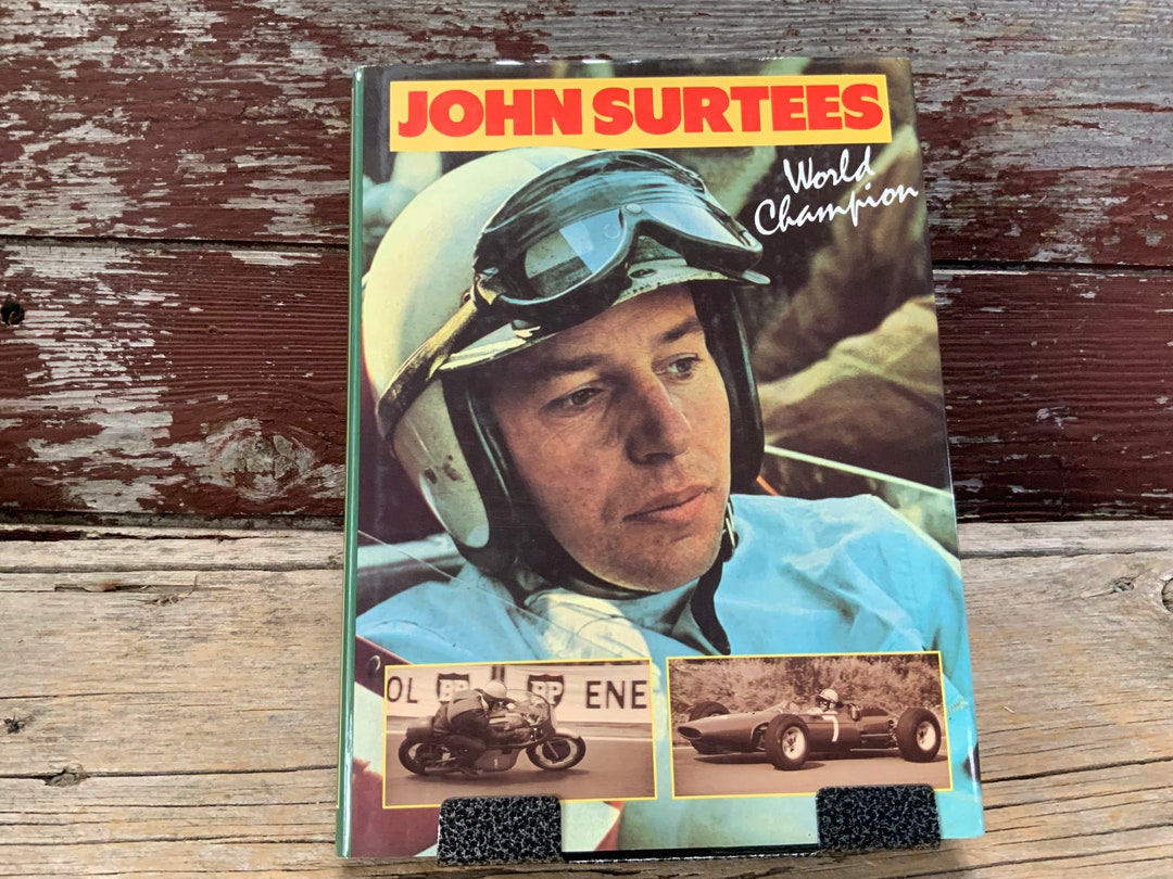 Vintage Book John Surtees World Champion 1991 Grand Prix Auto Racing ...