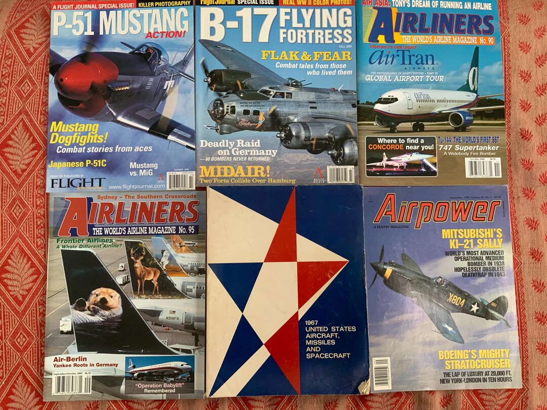 Vintage Aviation Airpower Flight Journal 1967 US Aircraft Missiles ...
