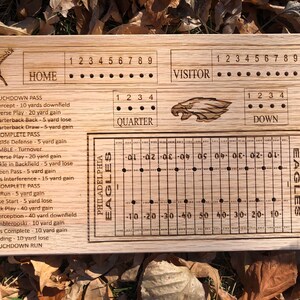 Dice Football Board Game US and Canadian Football Fields - Etsy