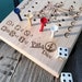 Dice Golf, Golf Game Board, Wooden Game Board, Fathers Day, Gift for ...