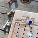 Dice Golf, Golf Game Board, Wooden Game Board, Fathers Day, Gift for ...