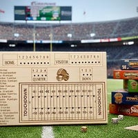 Football Dice Board Game: Family Game Night - Etsy