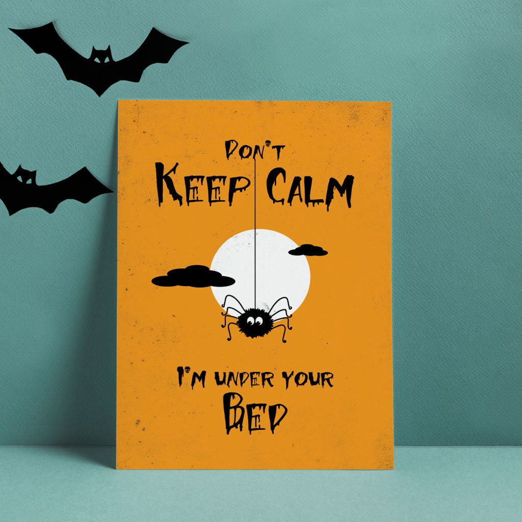 Halloween Spider Instant Download Printable Party Decor - Etsy