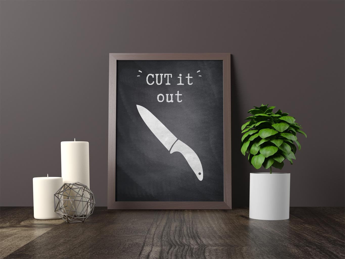 Cut It Out Printable Artwork Instant Digital Download - Etsy