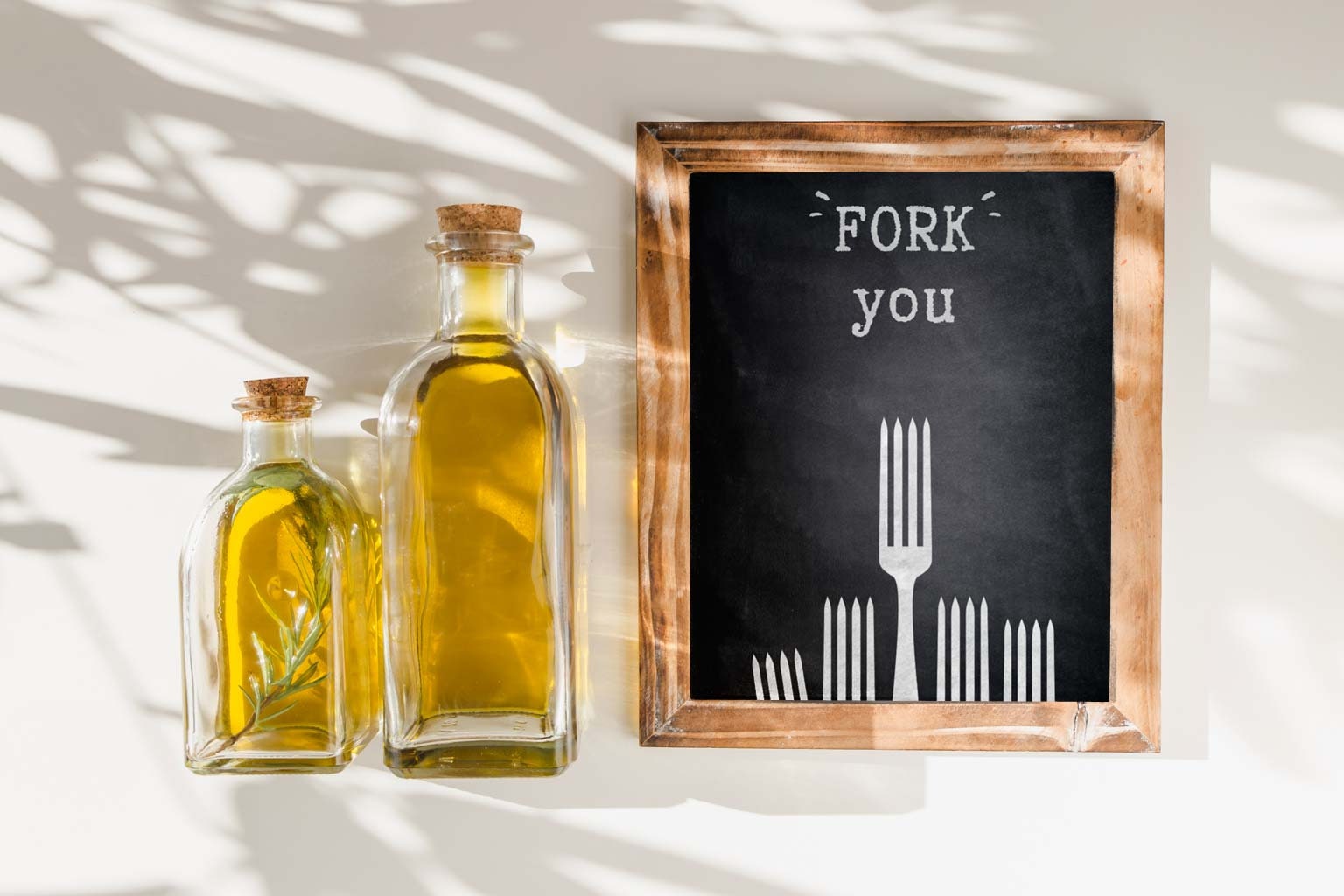 Fork You Printable Artwork, Instant Digital Download, Kitchen Art, Cook ...