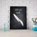 Cut It Out Printable Artwork, Instant Digital Download, Kitchen Art ...
