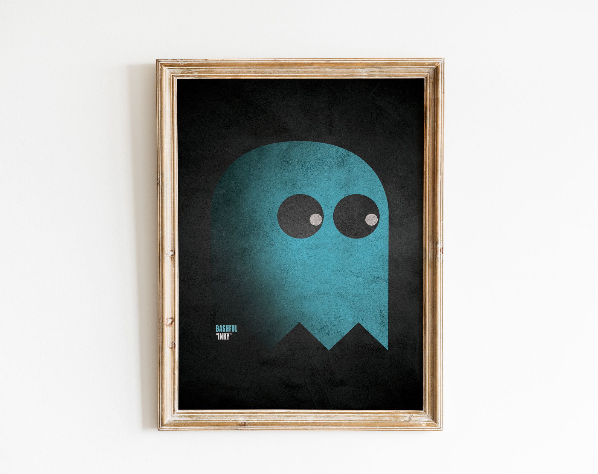 ARCADE Ghost Gaming, Inky, Printable Artwork, Instant Digital Download ...