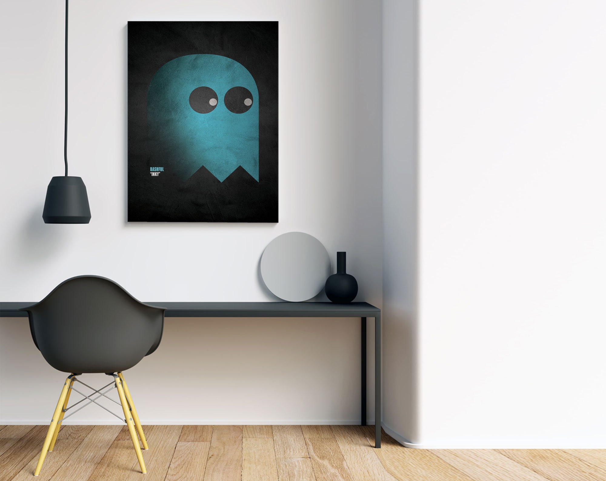 ARCADE Ghost Gaming, Inky, Printable Artwork, Instant Digital Download ...