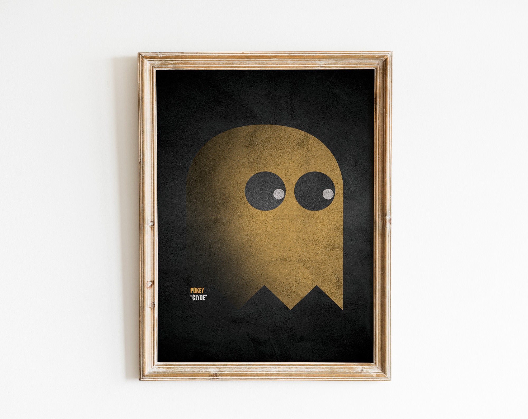 ARCADE Ghost Gaming, Clyde, Printable Artwork, Instant Digital Download ...