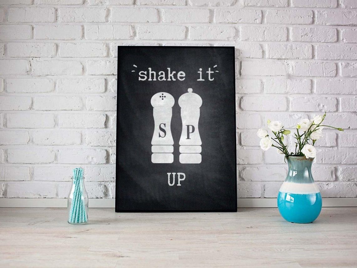 Shake It up Printable Artwork Instant Digital Download - Etsy