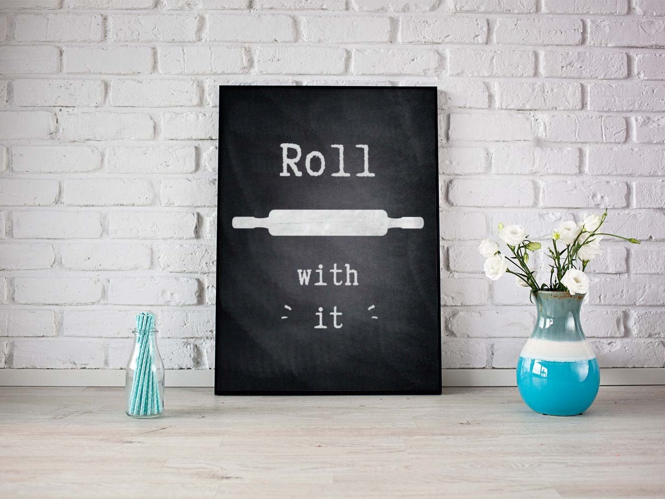 Roll With It Printable Artwork Instant Digital Download - Etsy
