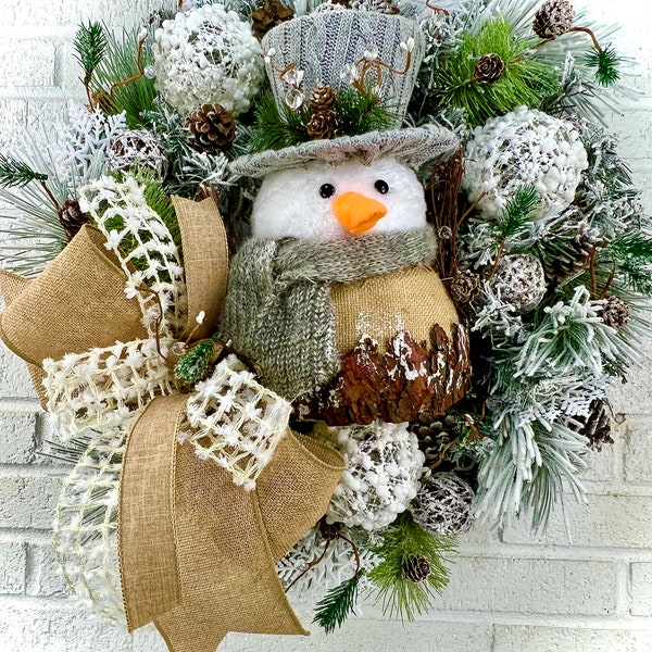 Rustic Snowman - Etsy