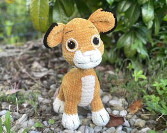 Simba the Lion Crochet Pattern - Etsy