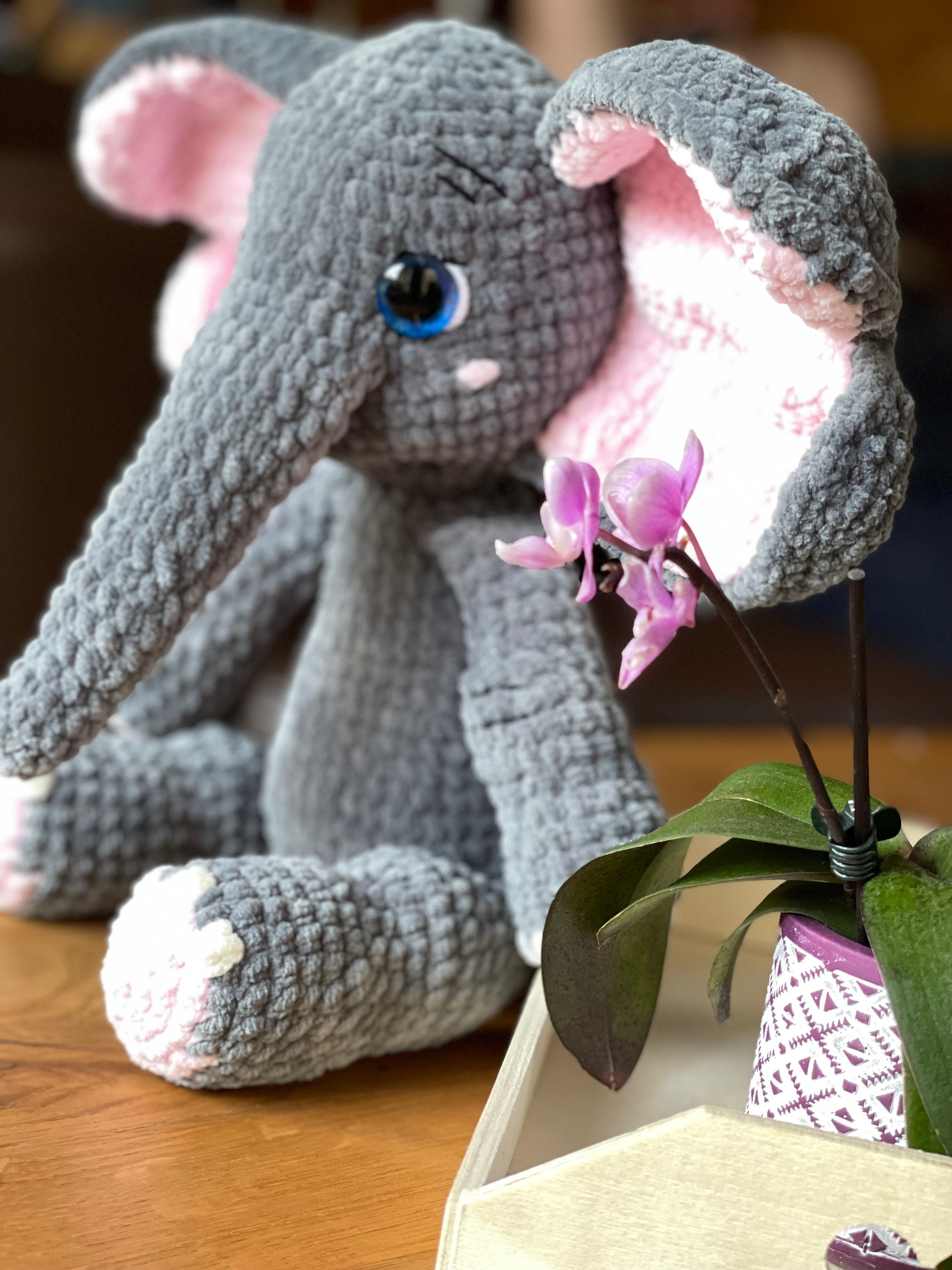 Elephant Crochet Pattern - Etsy