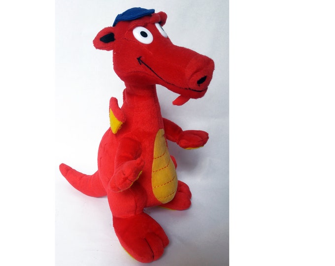 12" Pilu the Red Dragon Plush Mt Pilatus Luzern Switzerland Trail ...
