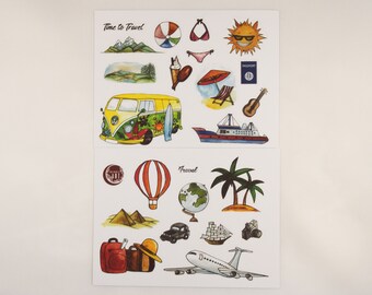 Journal stickers | Etsy