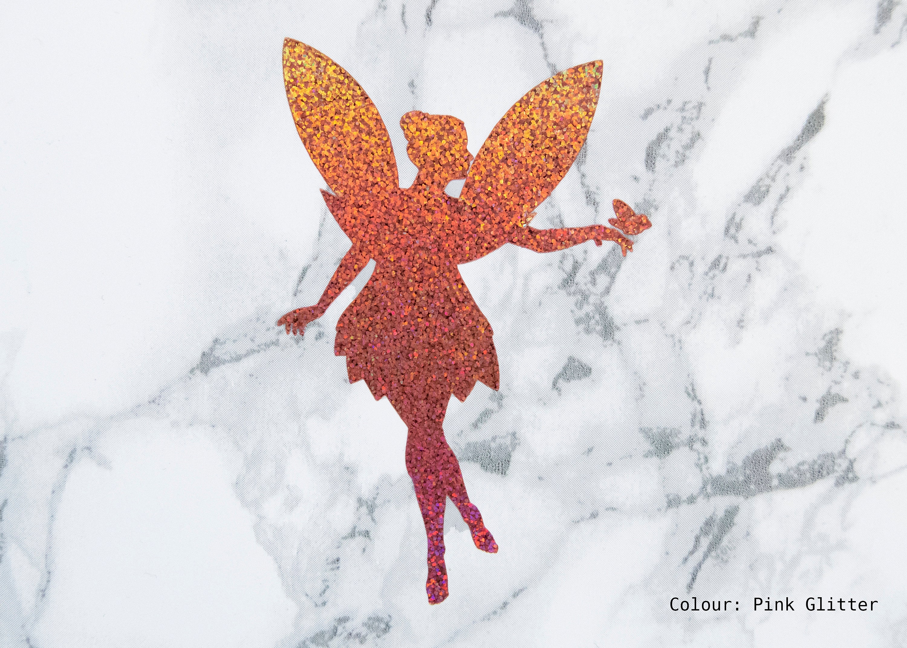 Pink Glitter Tinkerbell