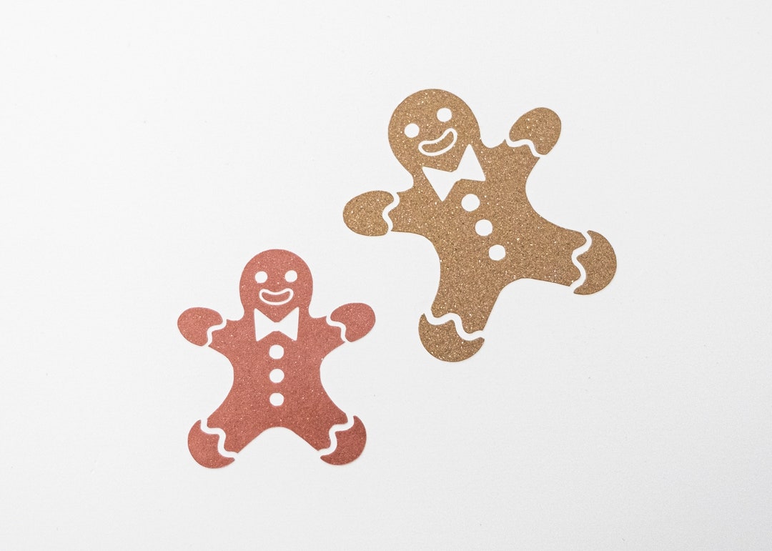 Gingerbread Man Vinyl Sticker Christmas Decal - Etsy