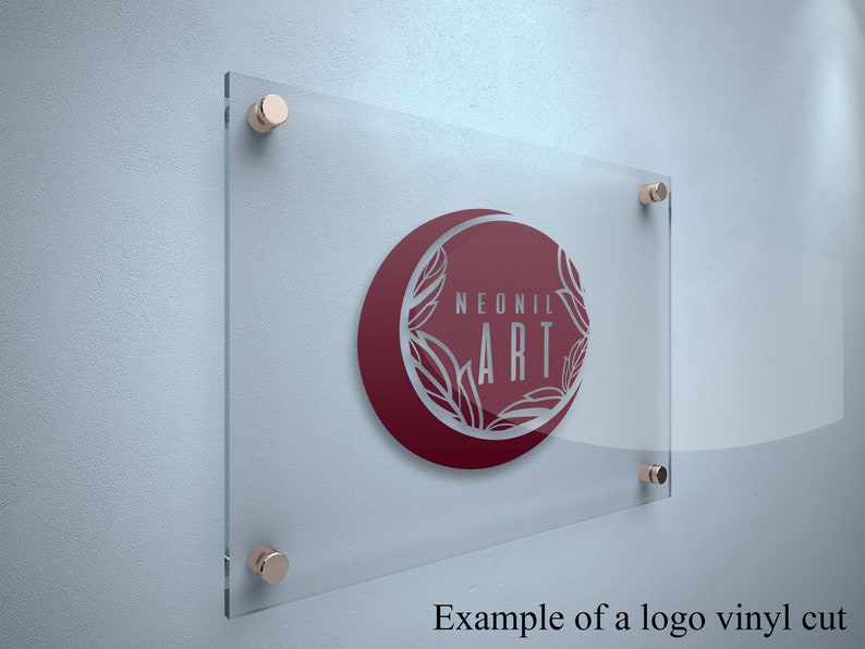 Custom Logo Decal / Business Logo Vinyl Cut / Personalised | Etsy