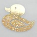 Duck Decal / Vinyl Sticker in Big Gold Glitter Colour Perfect - Etsy UK