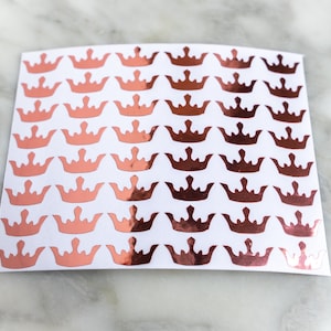 Crown Sticker - Etsy