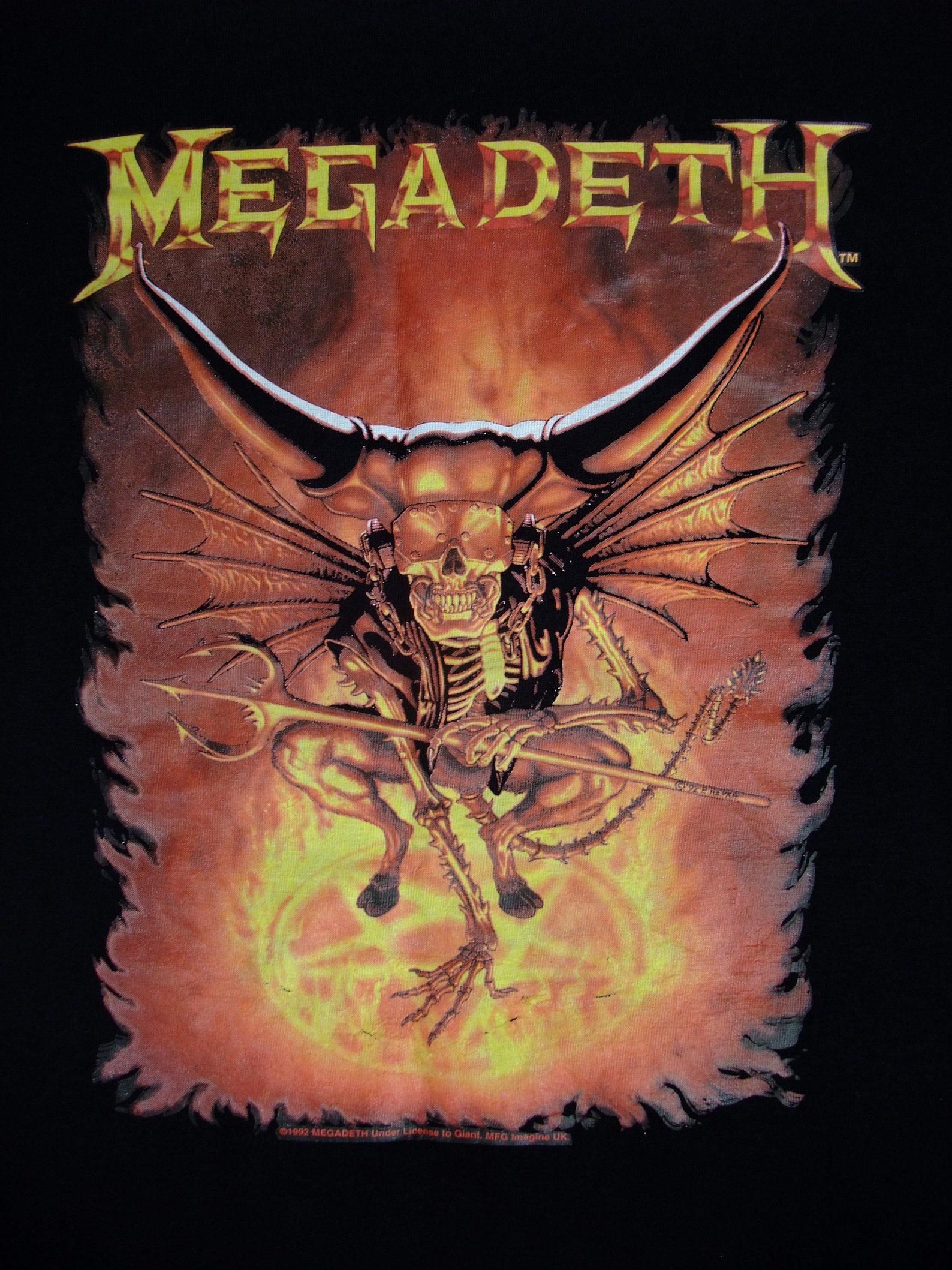 Free Shipping MEGADETH Countdown to Extinction 1992 VIC - Etsy