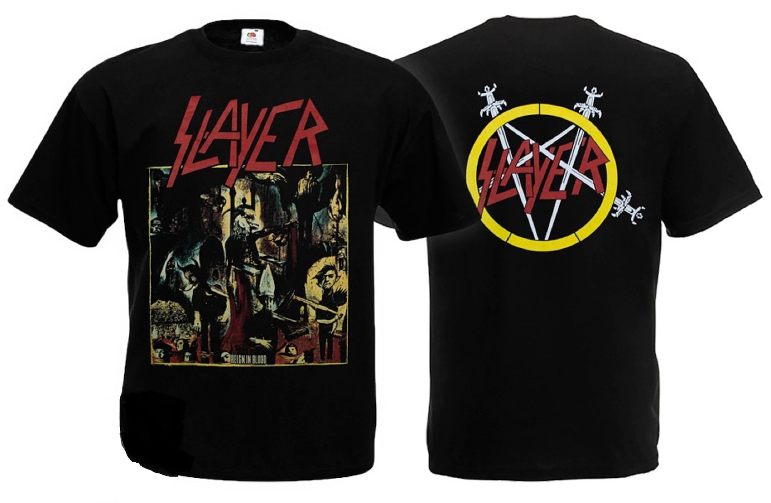 SLAYER Reign In Blood t-shirt | Etsy