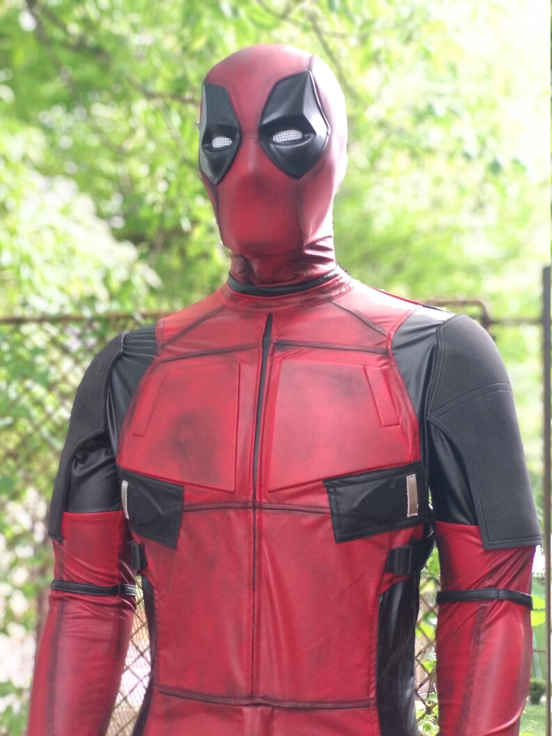 Deadpool Costume Shoulder Pads / Deadpool Suit / Replica - Etsy