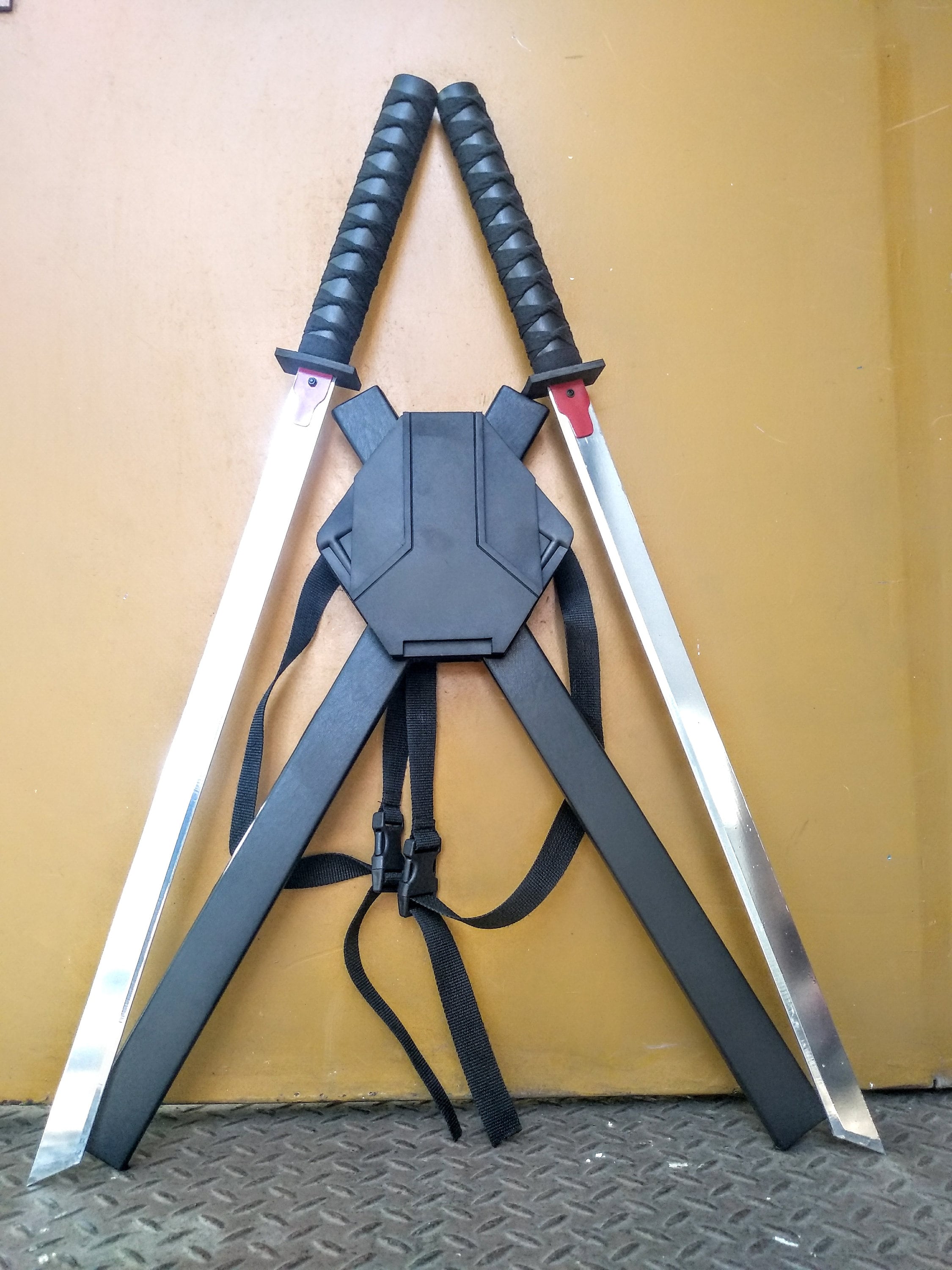 Professional DeadPool katanas swords and scabbard-Magnetic | Etsy