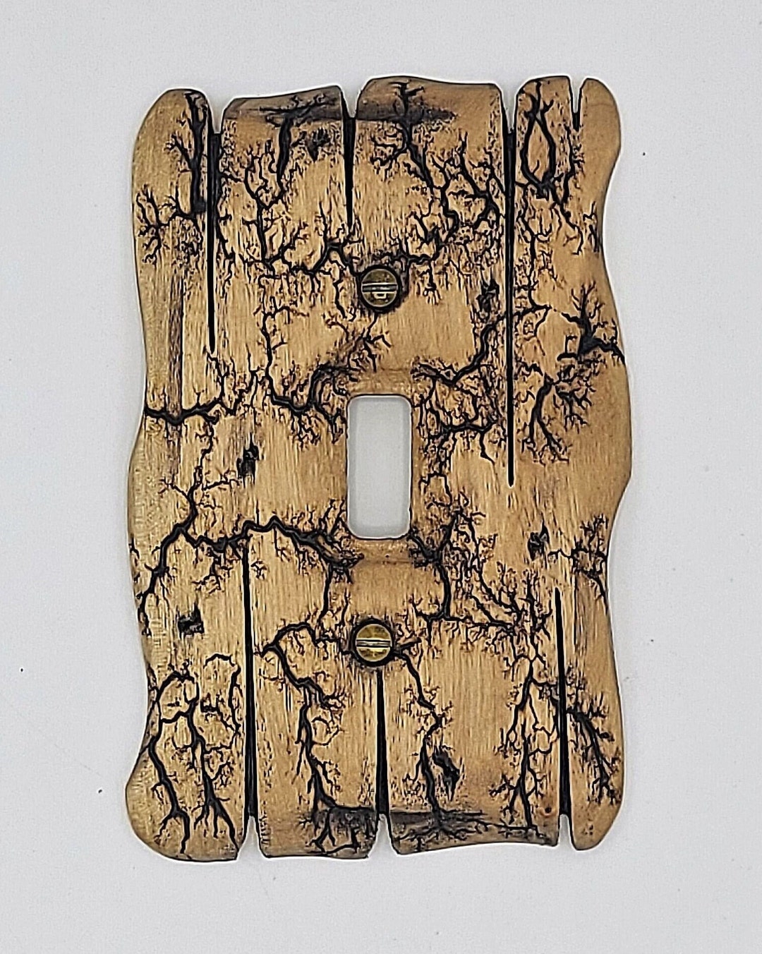 Burnt Maple - Light Switch Covers, Switch Plates, Wall Plates, Plug ...