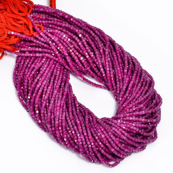 Natural Ruby Beads - Etsy