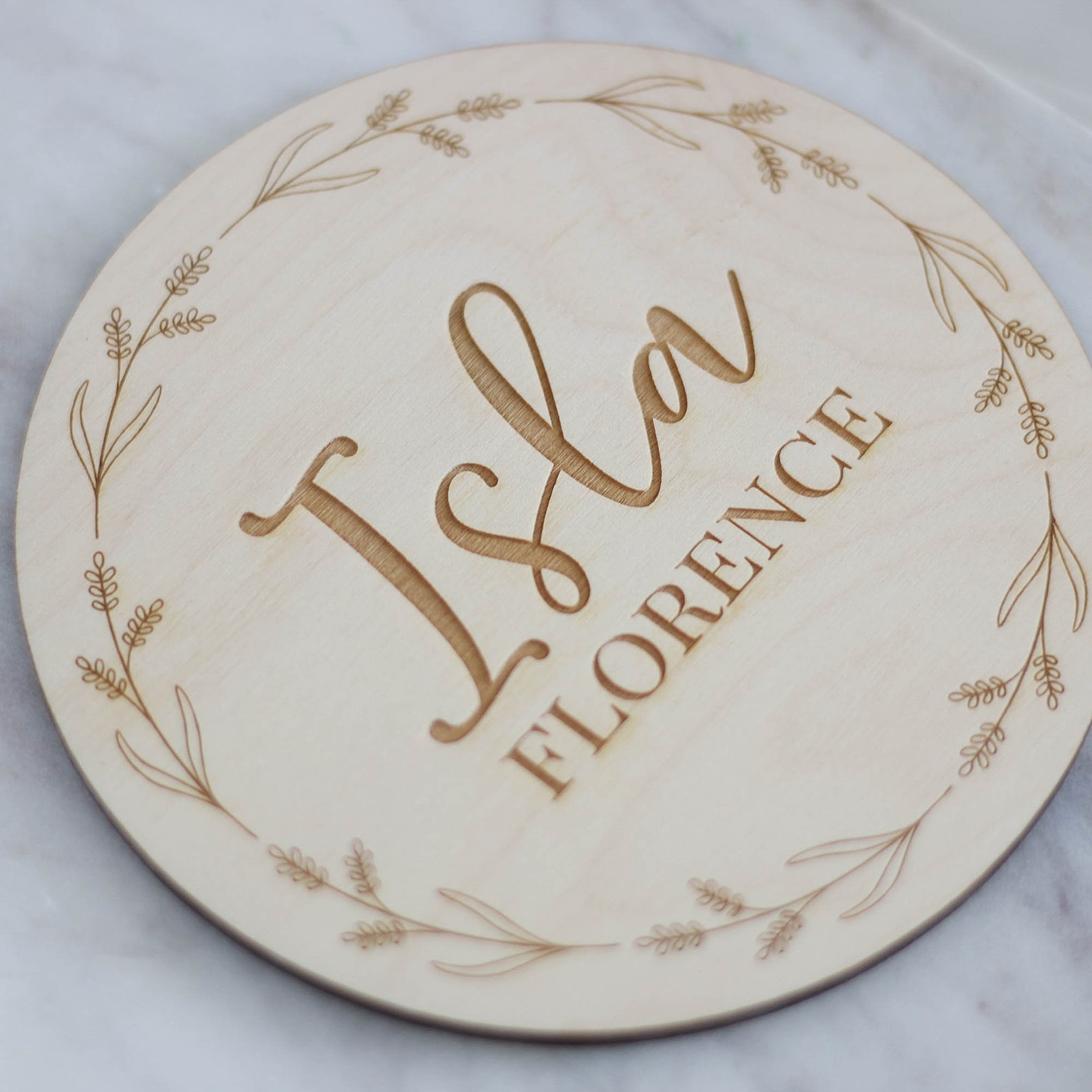 Baby Name Wooden Sign New Baby Sign Personalised Name - Etsy UK