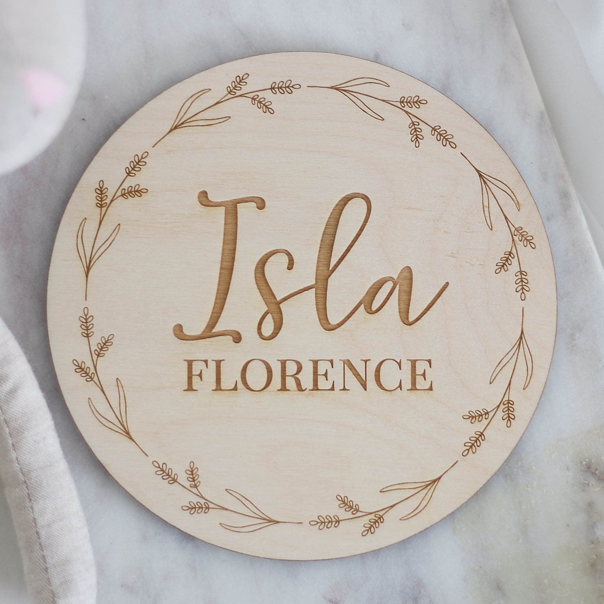 Baby Name Wooden Sign New Baby Sign Personalised Name - Etsy UK