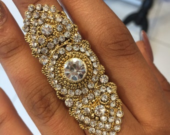 Full finger ring | Etsy