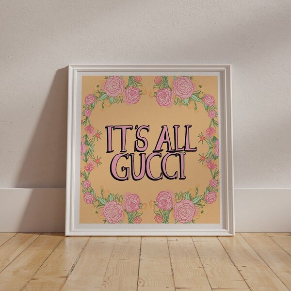 Gucci Wall Art - Etsy