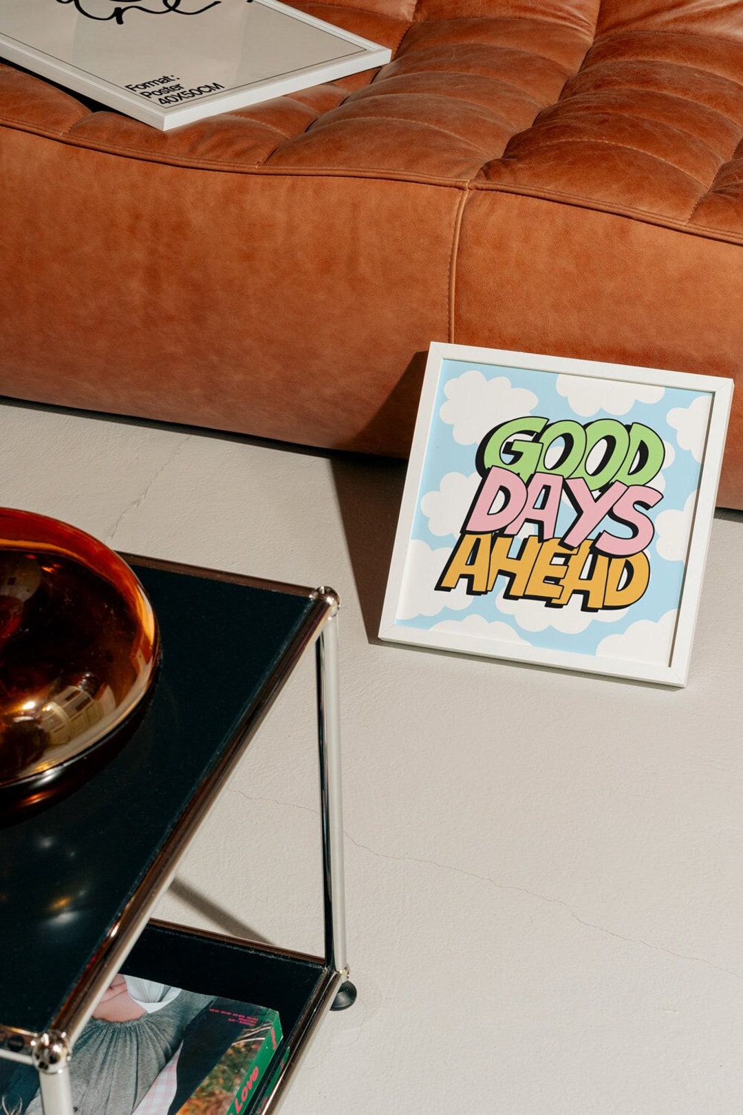 Good Days Ahead Wall Art – Dopamine, Happy & Positive Poster, With ...