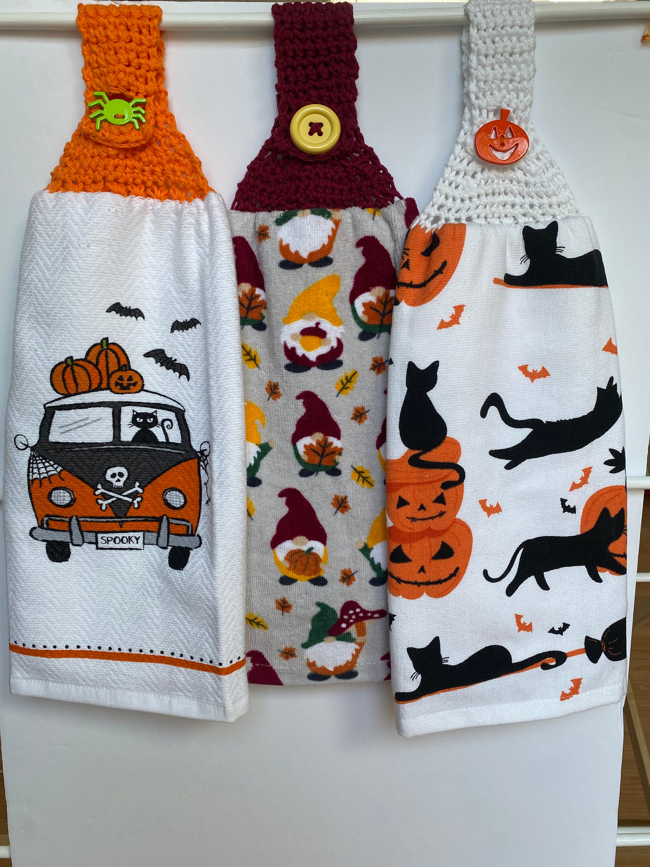 Crochet Kitchen Towel Topper Pattern PDF - Etsy