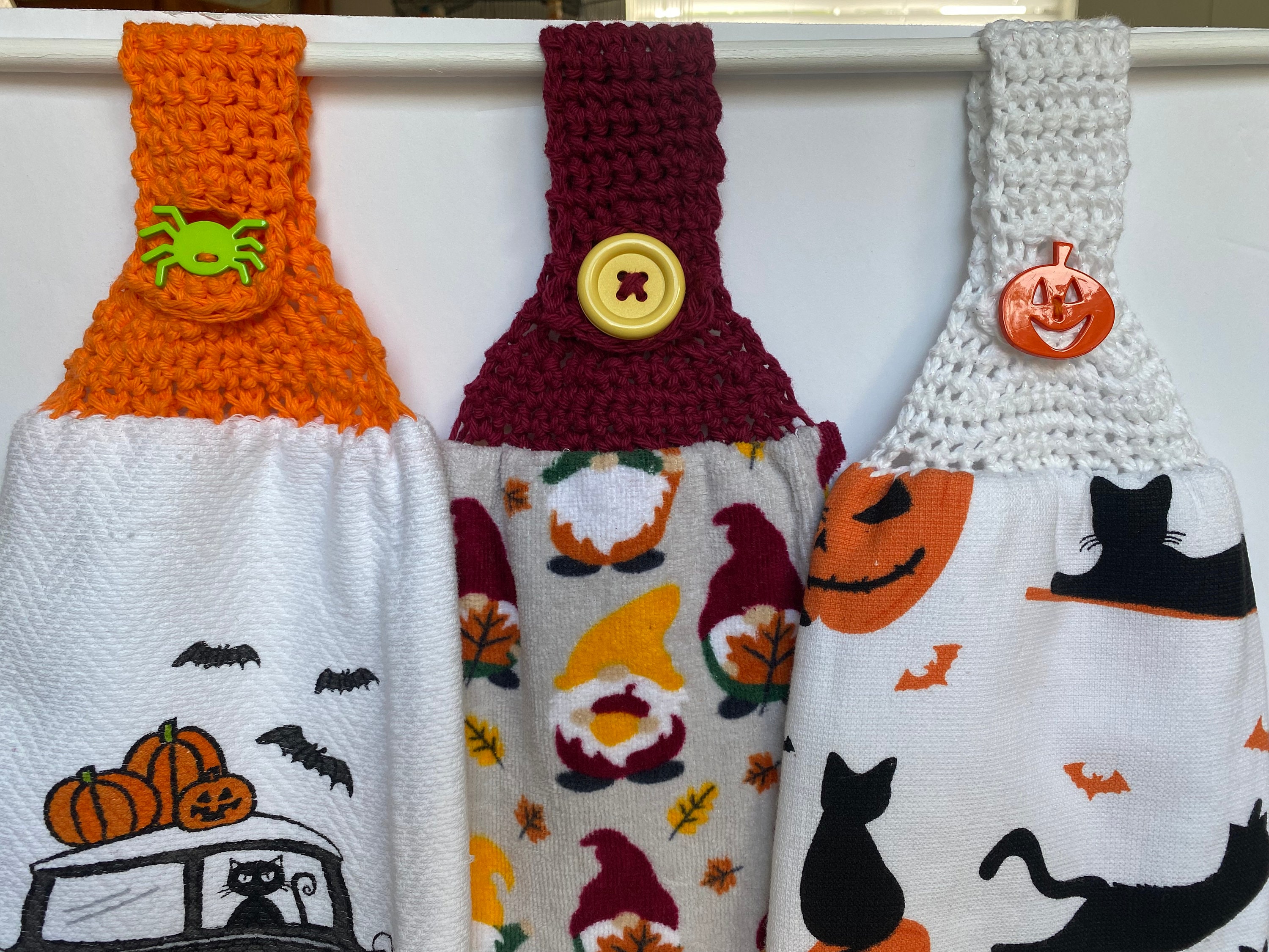 Crochet Kitchen Towel Topper Pattern PDF - Etsy