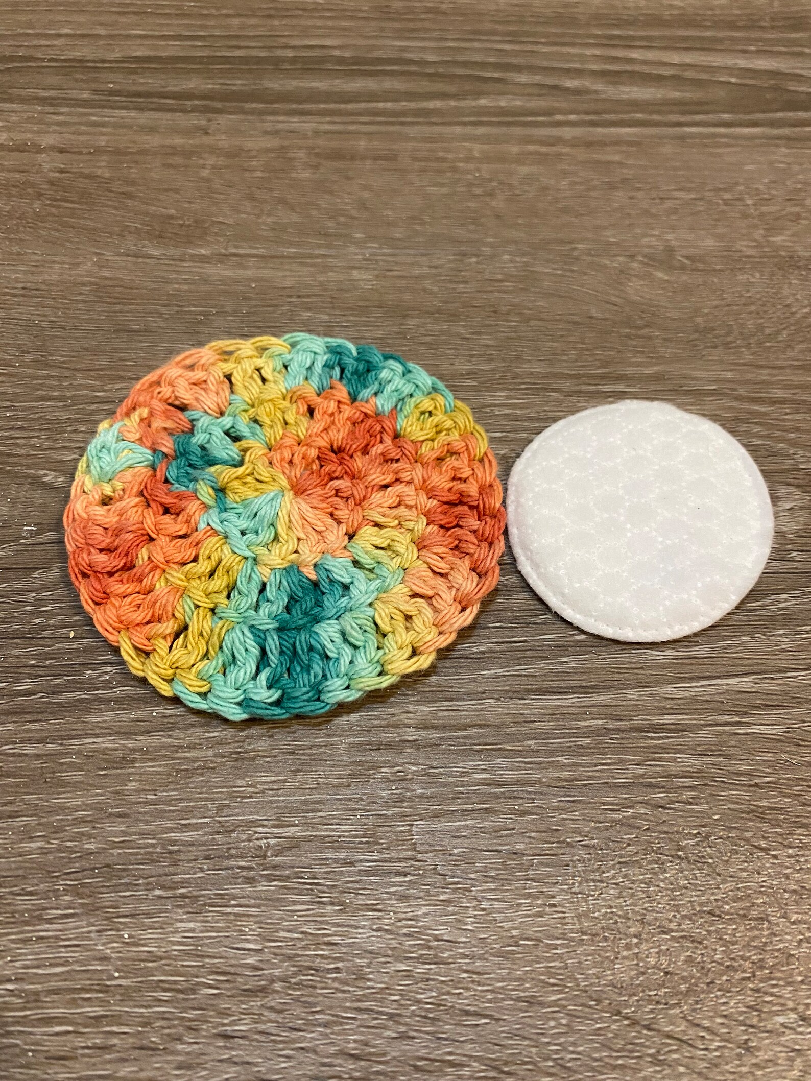 Crochet Round Face Scrubby Pattern Pdf - Etsy