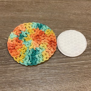 Crochet Round Face Scrubby Pattern Pdf - Etsy