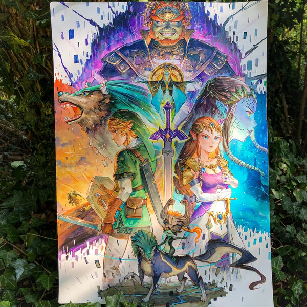 Zelda Art - Etsy