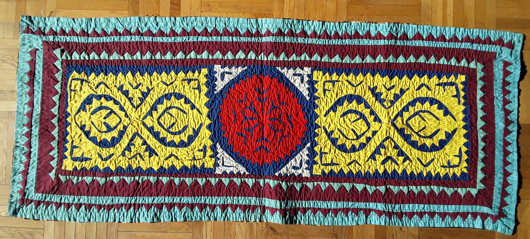 Table Path Ralli Quilt Boho Chic 108 Cm by 44 Cm - Etsy